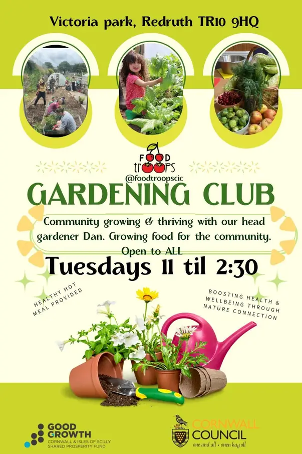 Gardening club | Volunteer Cornwall CRM